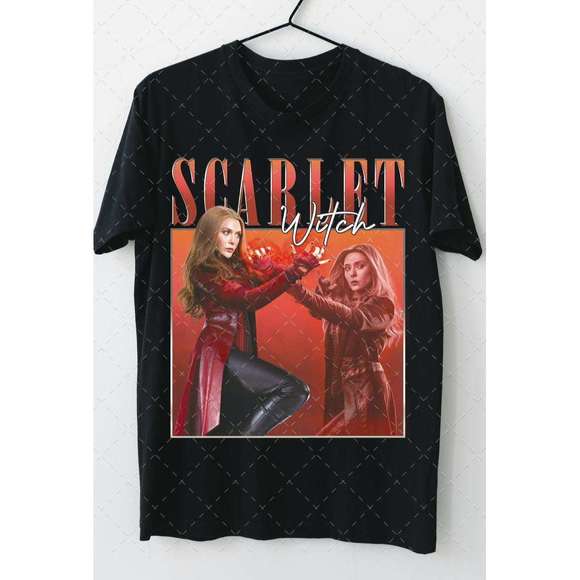 Gildan | Tops | Scarlet Witch Wanda Maximoff T Shirt Wanda Vision ...
